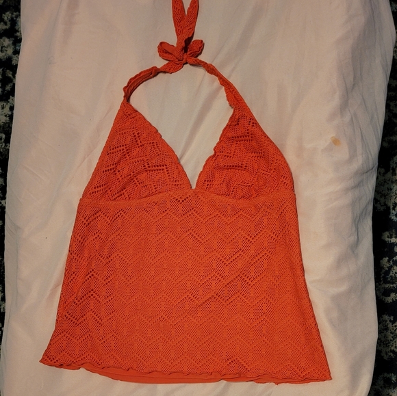Mossimo Supply Co. | Swim | Mossimo Size Medium Coralred Color Tankini ...